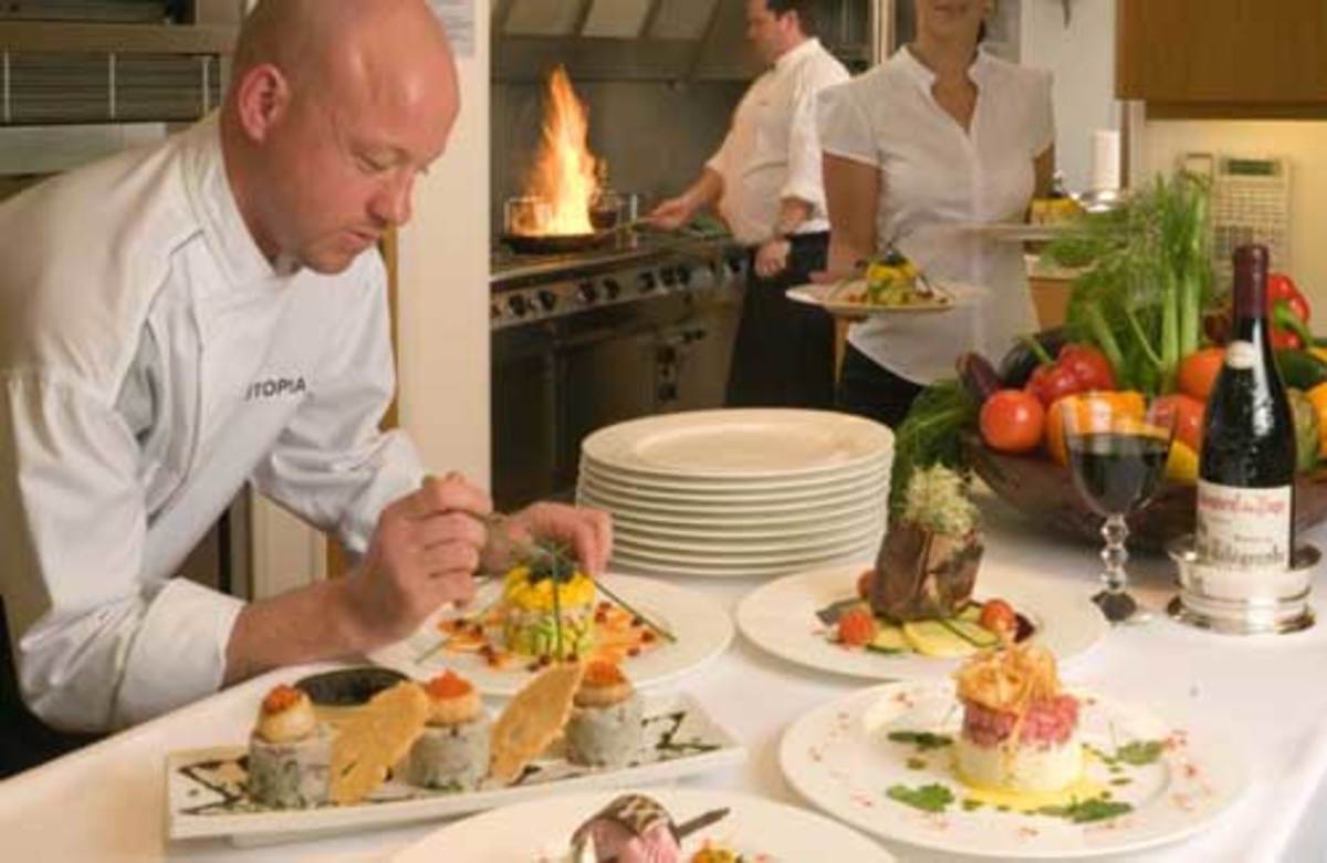 Culinary delights are prepared by world-class chefs to enhance your ...